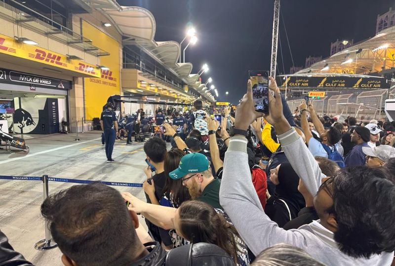 F1: Bahrain Grand Prix opens for fans with F1 Pit Lane Walk