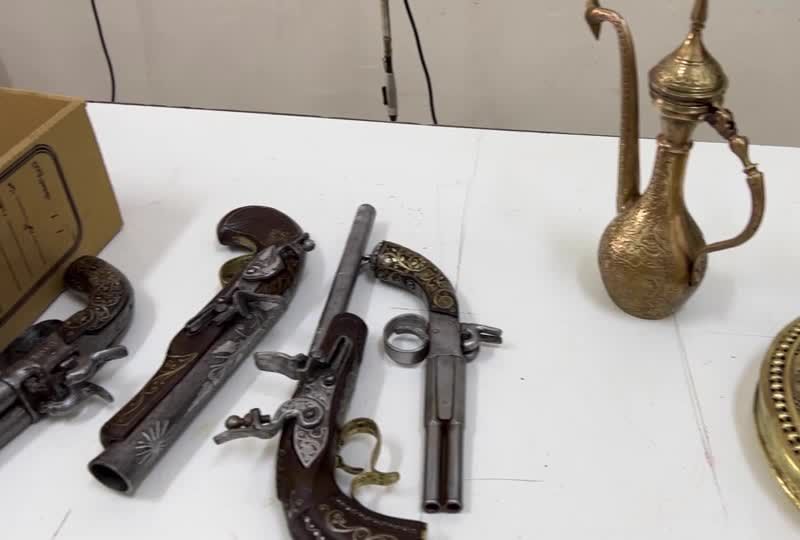 Middle East News: Ancient weapons in Yemen restored and on display