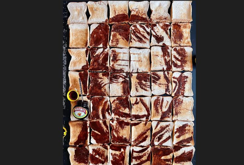 OMG: Artist raises many 'toasts' to King Charles!