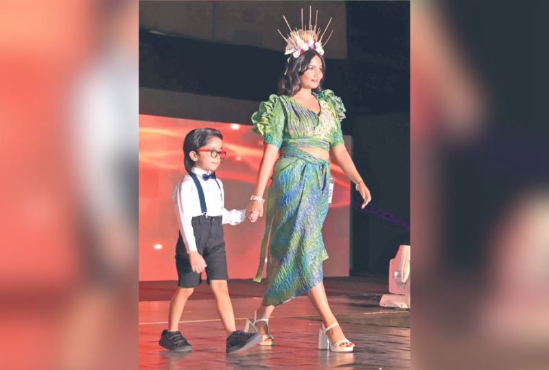 Bahrain News: Contestants walk the ramp at pageant