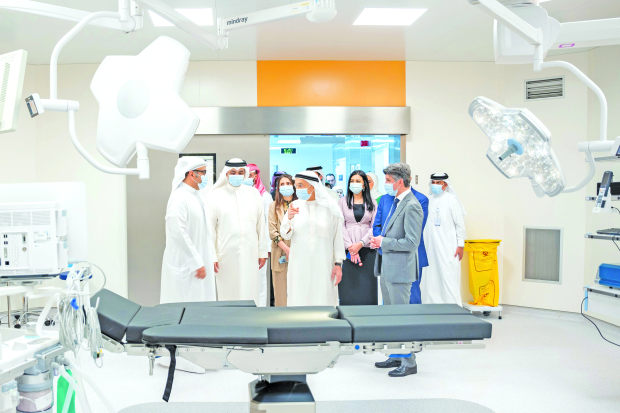 Bahrain News: SCH President inaugurates operations, reanimation rooms ...