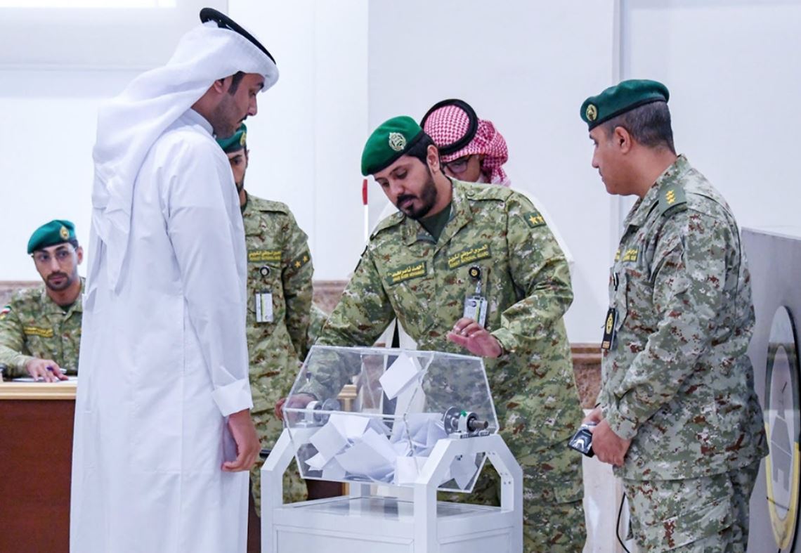 Kuwait: Kuwait National Guard conducts public draw to pick non ...