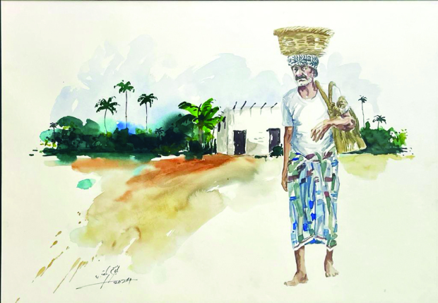 Bahrain News: Talented artists create paintings of nature’s boundless ...