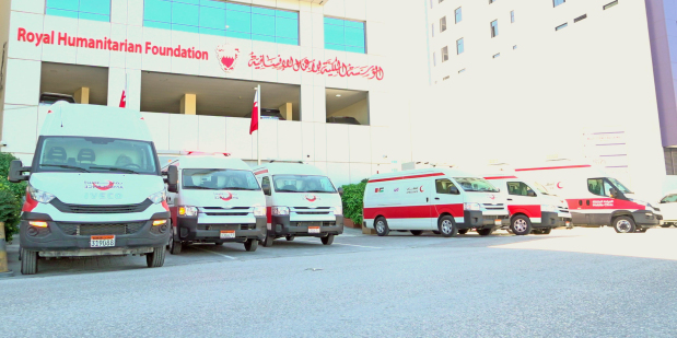 Bahrain News: Six ambulances donated to help Gaza war victims