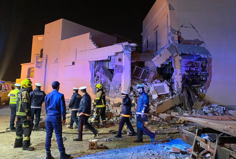 Bahrain News: Part of a house in Saar collapses after gas cylinder blast