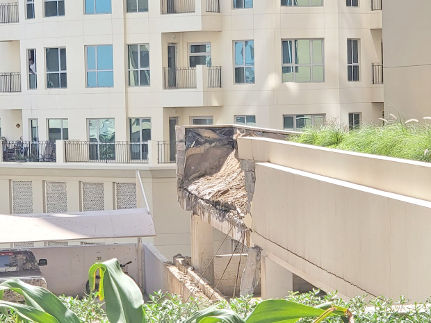 Bahrain News: VIDEO: Residents concerned over partial building collapse
