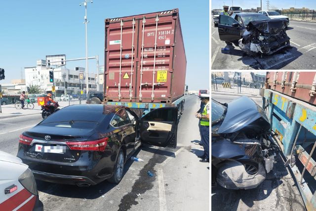 Bahrain News: Two injured in road accident