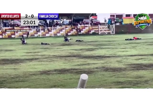 World News: WATCH: Football player killed by lightning strike in Peru