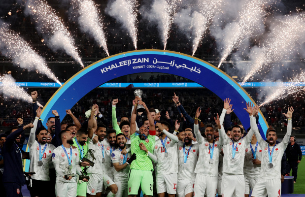 Bahrain News: CHAMPIONS: Bahrain are champions of the 26th Gulf Cup