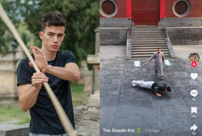 OMG: Real-life ‘kung-fu kid’ becomes viral sensation on TikTok after ...
