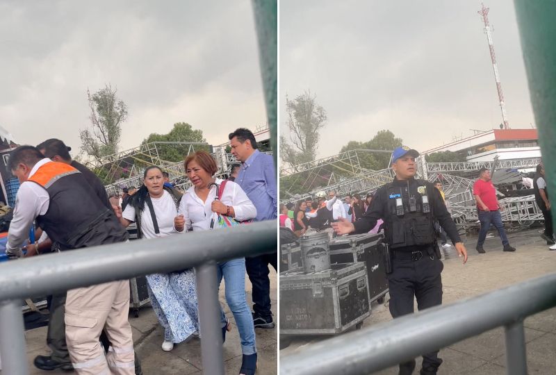 World News: Seven people injured after stage collapses at Mexico City ...