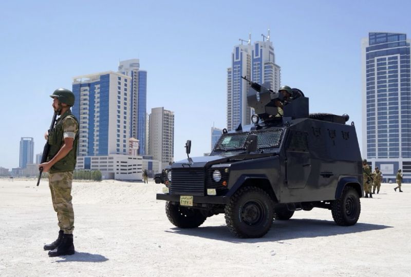 Bahrain News: Armoured vehicles and National Guard personnel take part ...