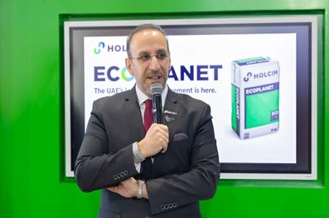 UAE Business: Holcim launches locally-sourced ECOPlanet low-carbon ...